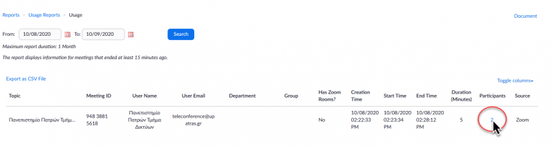 Zoom Meetings | Upnet - Πανεπιστήμιο Πατρών